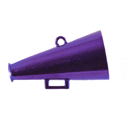 2.5" Megaphone - Metallic Purple - 12 Pc. Pkg. | ACI Wholesale